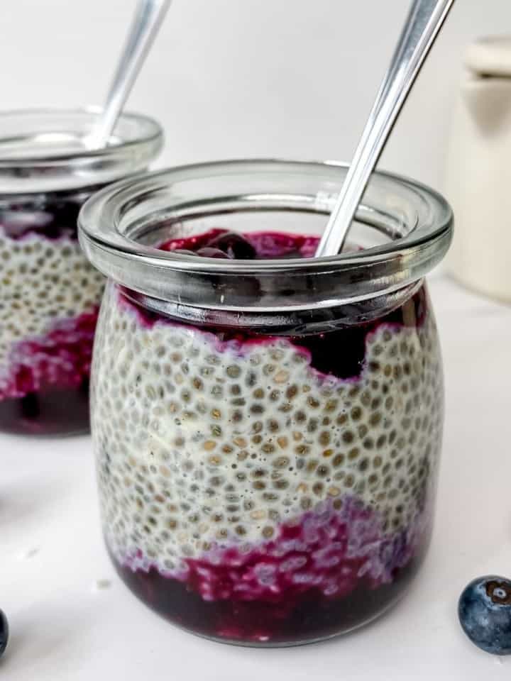 Spiced Pear Chia Pudding - Through The Fibro Fog