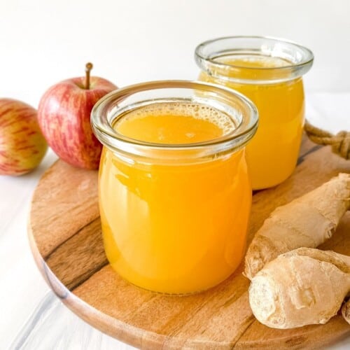 Apple Ginger Turmeric Shots - Through The Fibro Fog