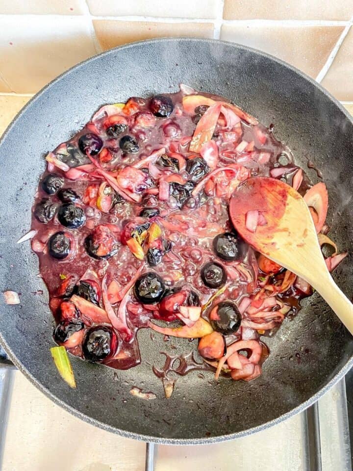 Blueberry Chicken - Through The Fibro Fog