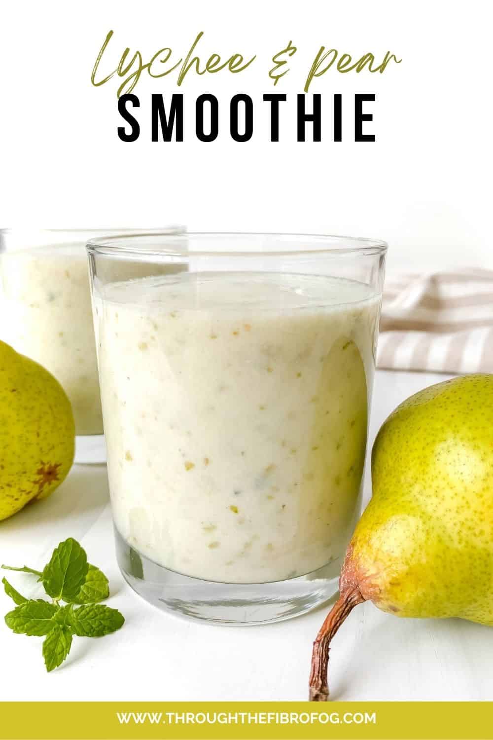 Lychee Smoothie - Through The Fibro Fog