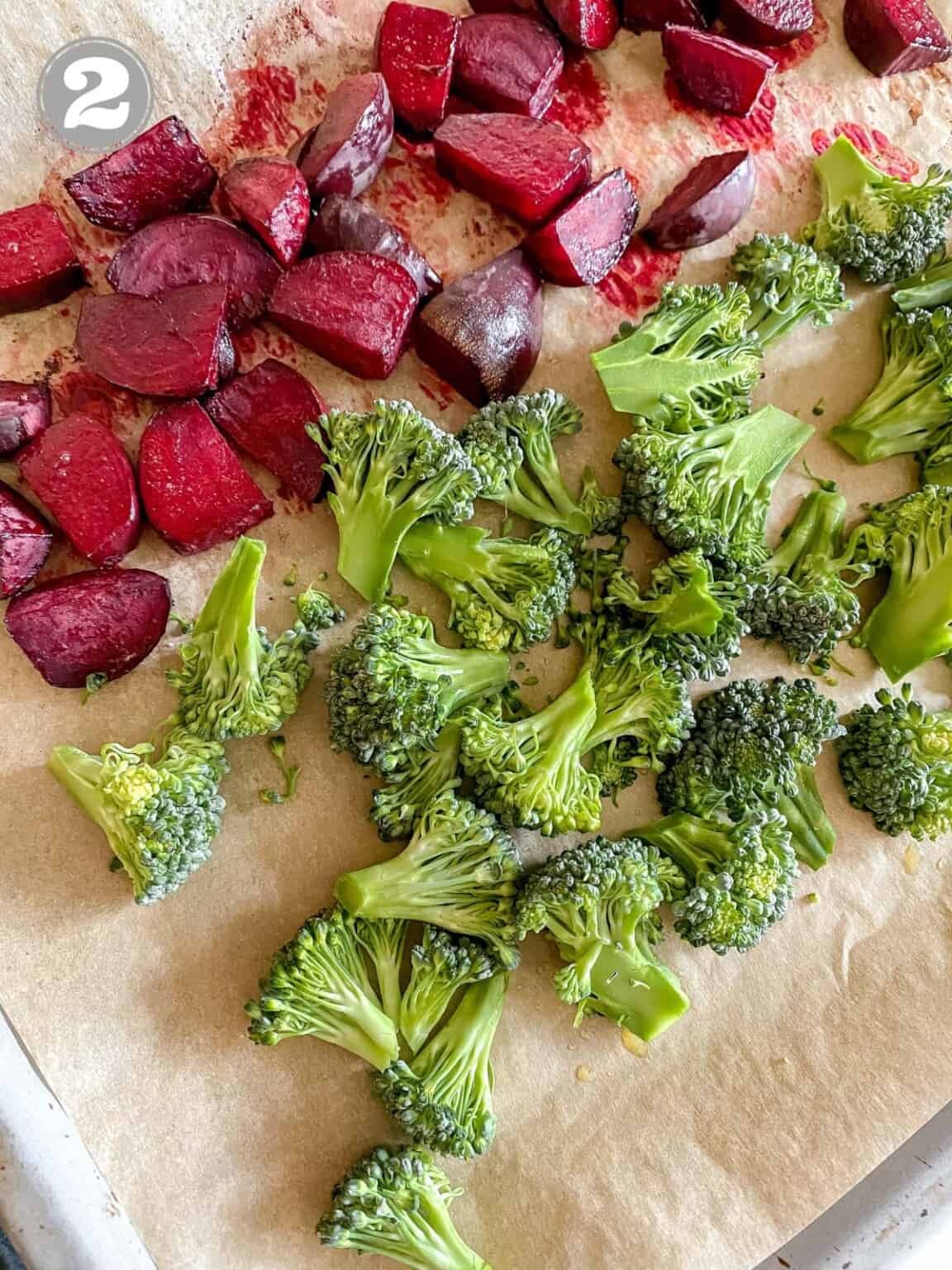 Beetroot Broccoli Salad - Through The Fibro Fog