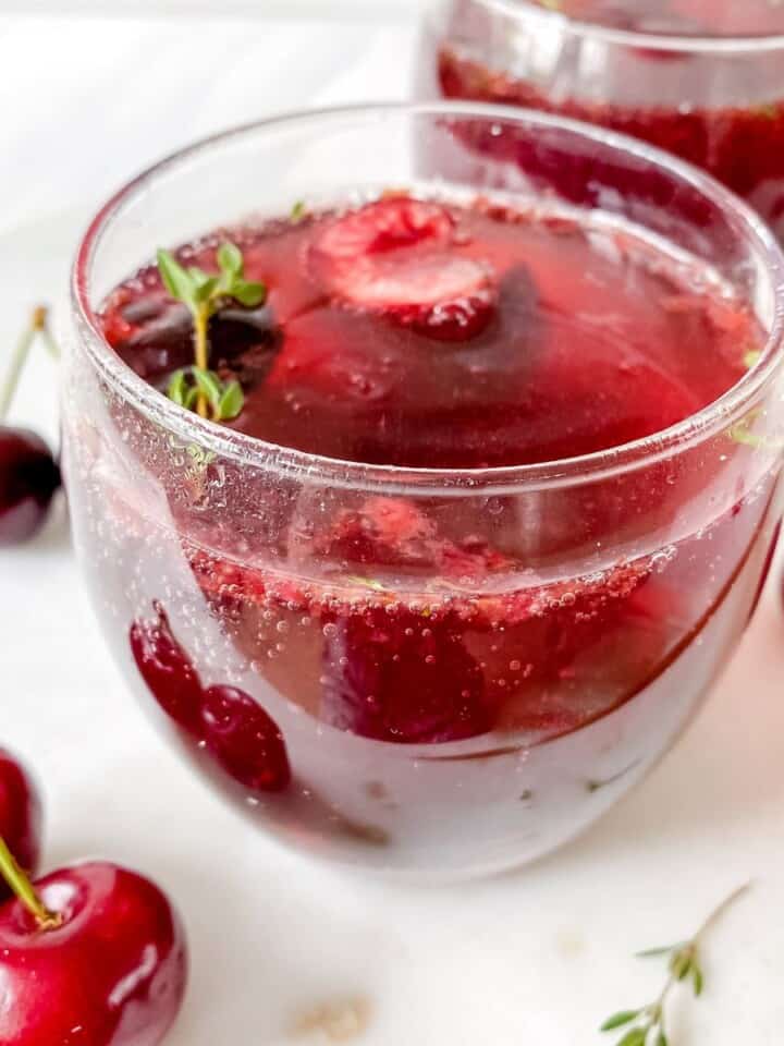 Blueberry mocktail - Throughthefibrofog