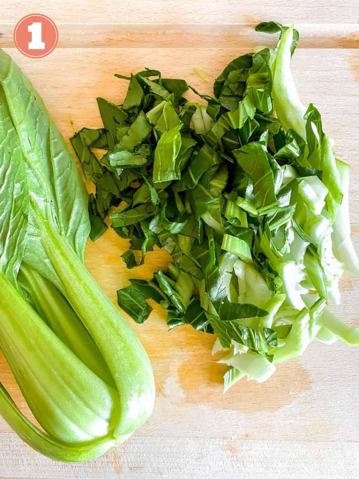 Pak Choi Salad - Through The Fibro Fog