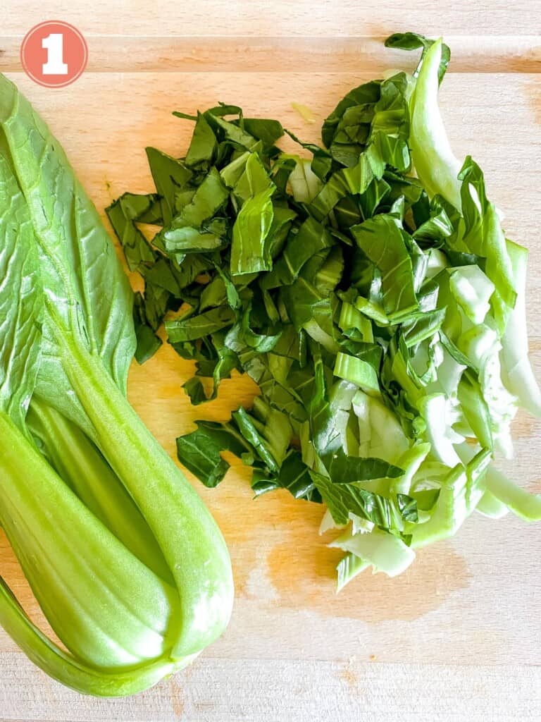 Pak Choi Salad - Through The Fibro Fog