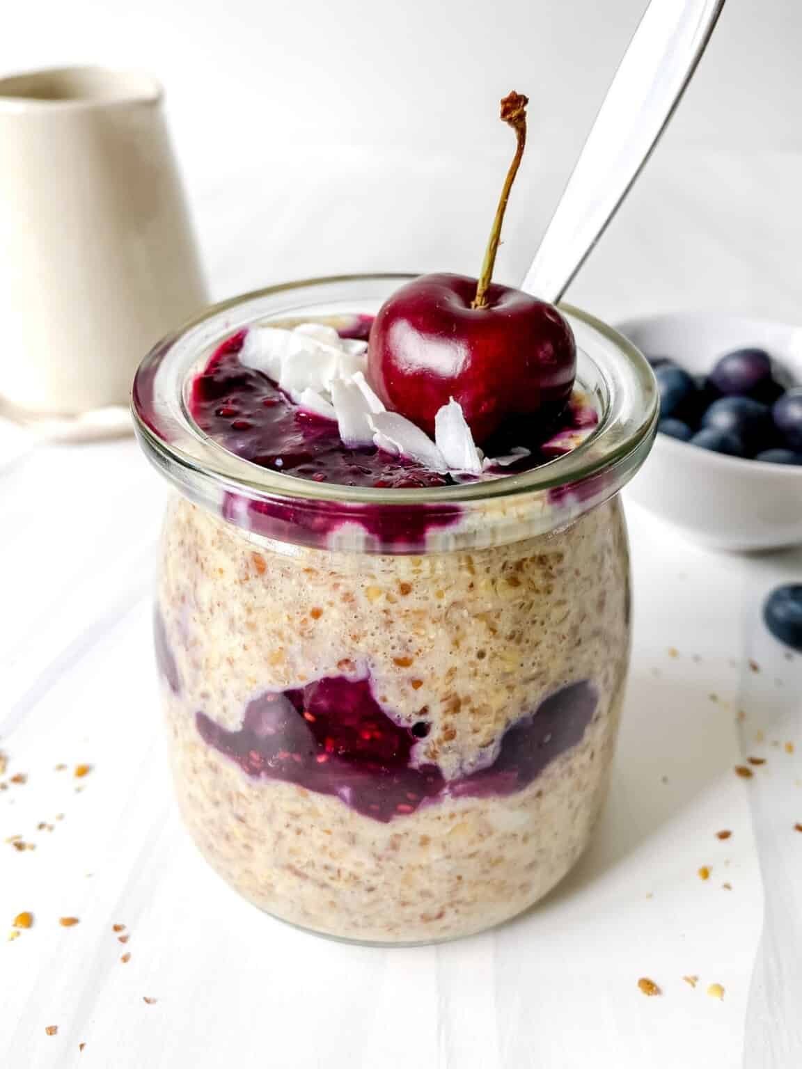 Easy Flaxseed Pudding - Through The Fibro Fog