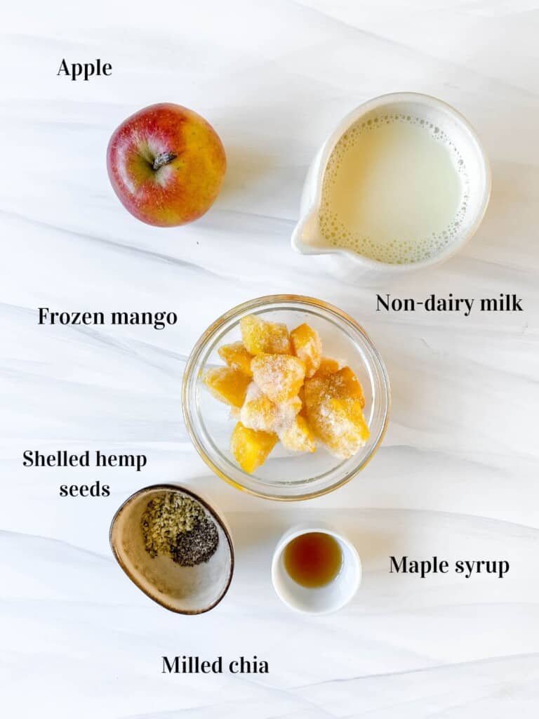 Mango Apple Smoothie - Through The Fibro Fog