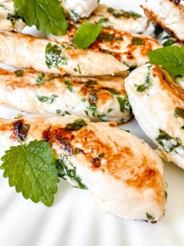 Lemon Balm Chicken - Through The Fibro Fog