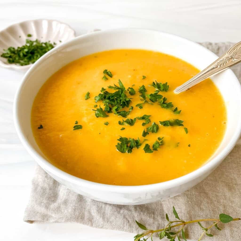 Winter Root Vegetable Soup - Through The Fibro Fog