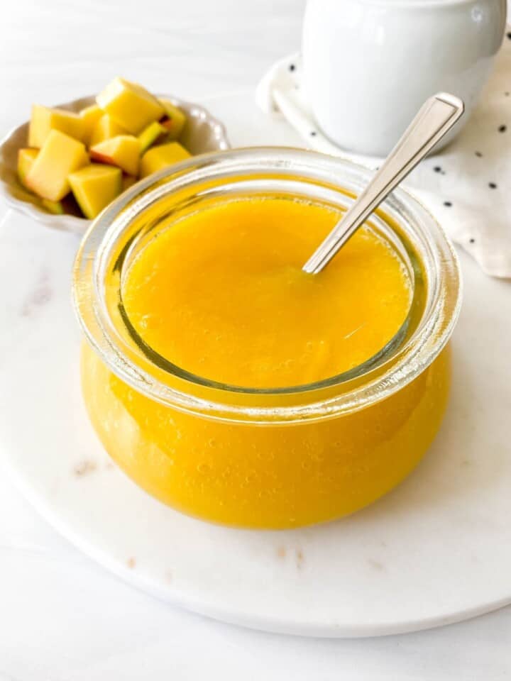 Easy Mango Coulis - Through The Fibro Fog