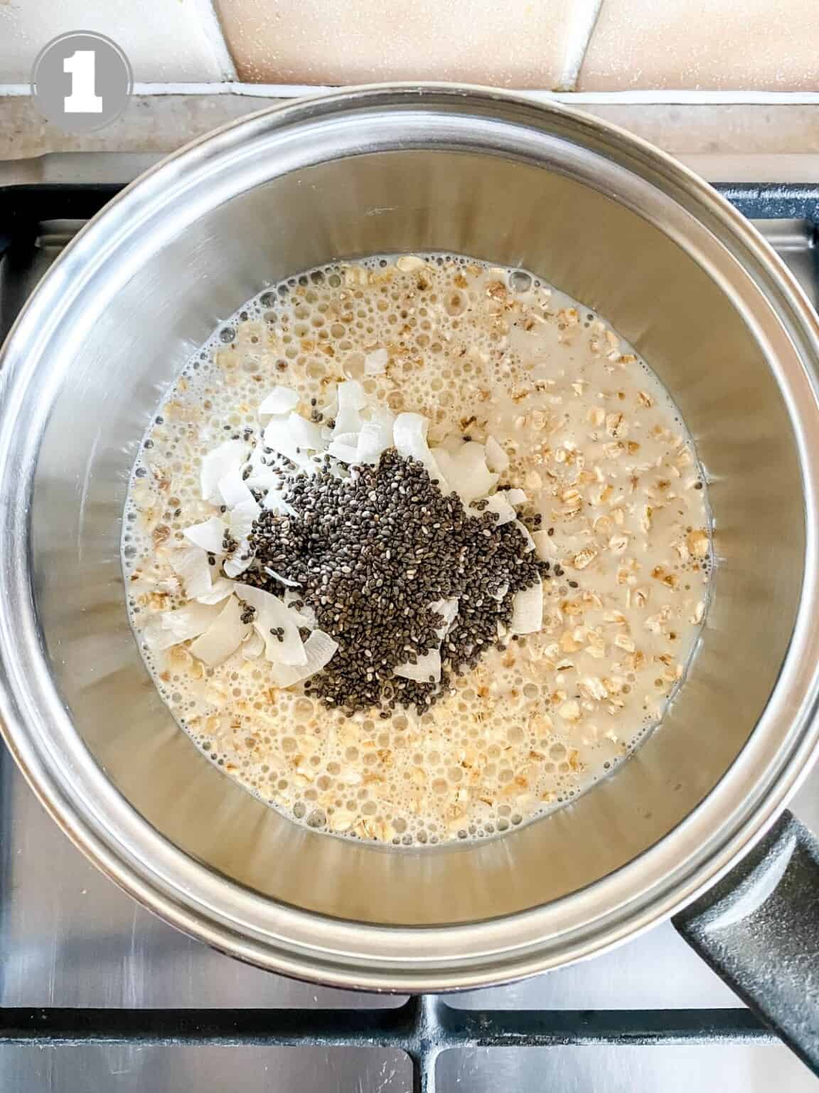 Creamy Mango Oatmeal - Through The Fibro Fog