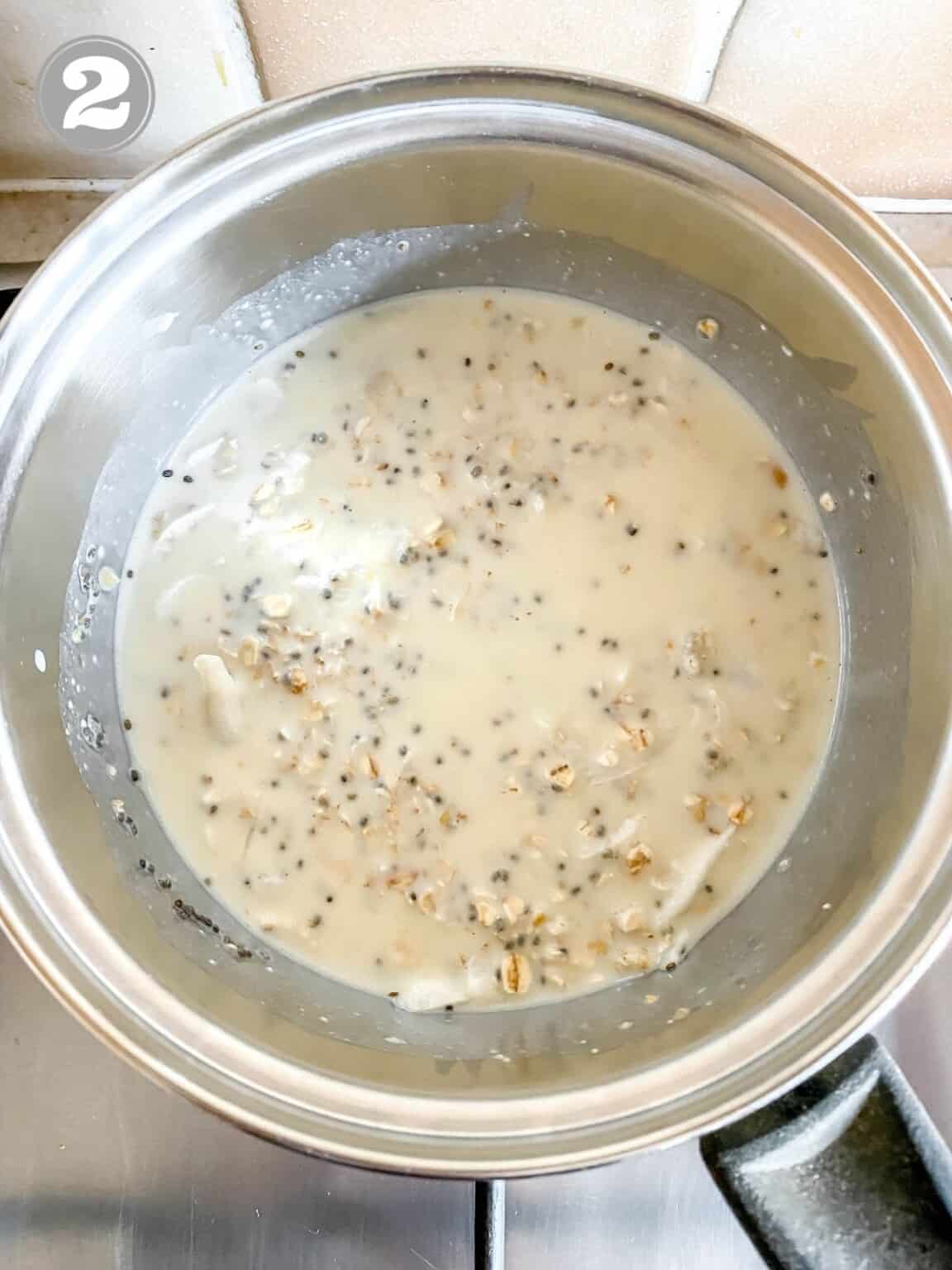 Creamy Mango Oatmeal - Through The Fibro Fog