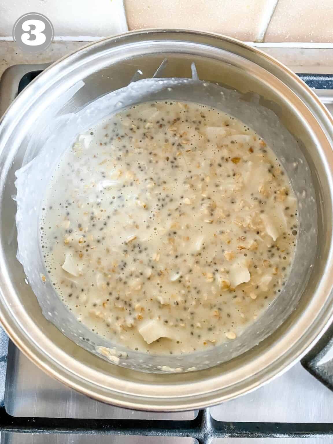 Creamy Mango Oatmeal - Through The Fibro Fog