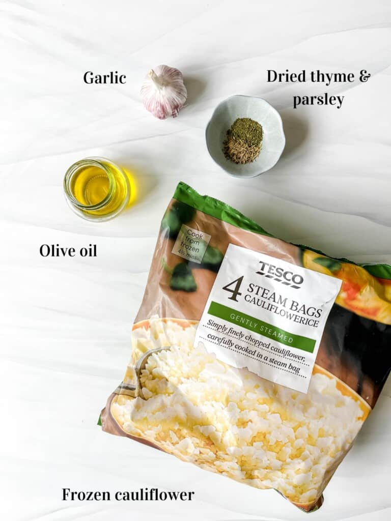 How to Cook Frozen Cauliflower Rice - Through The Fibro Fog