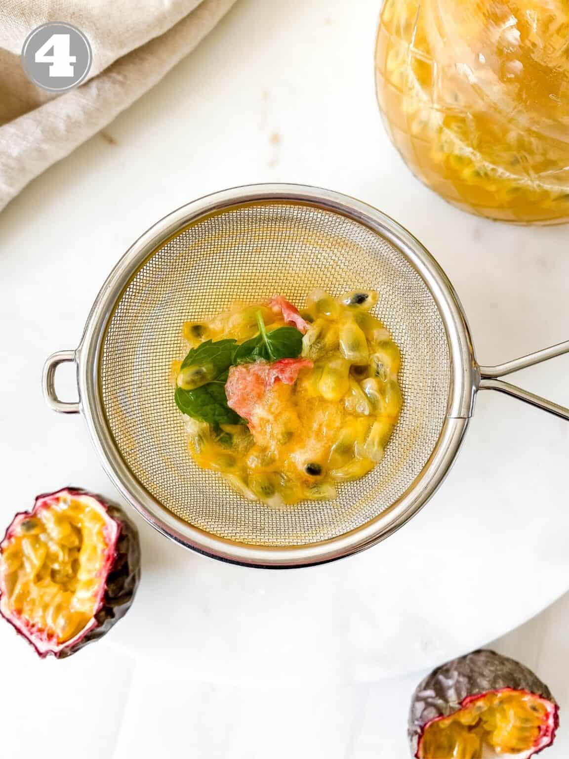 Passion Fruit Mocktail - Through The Fibro Fog