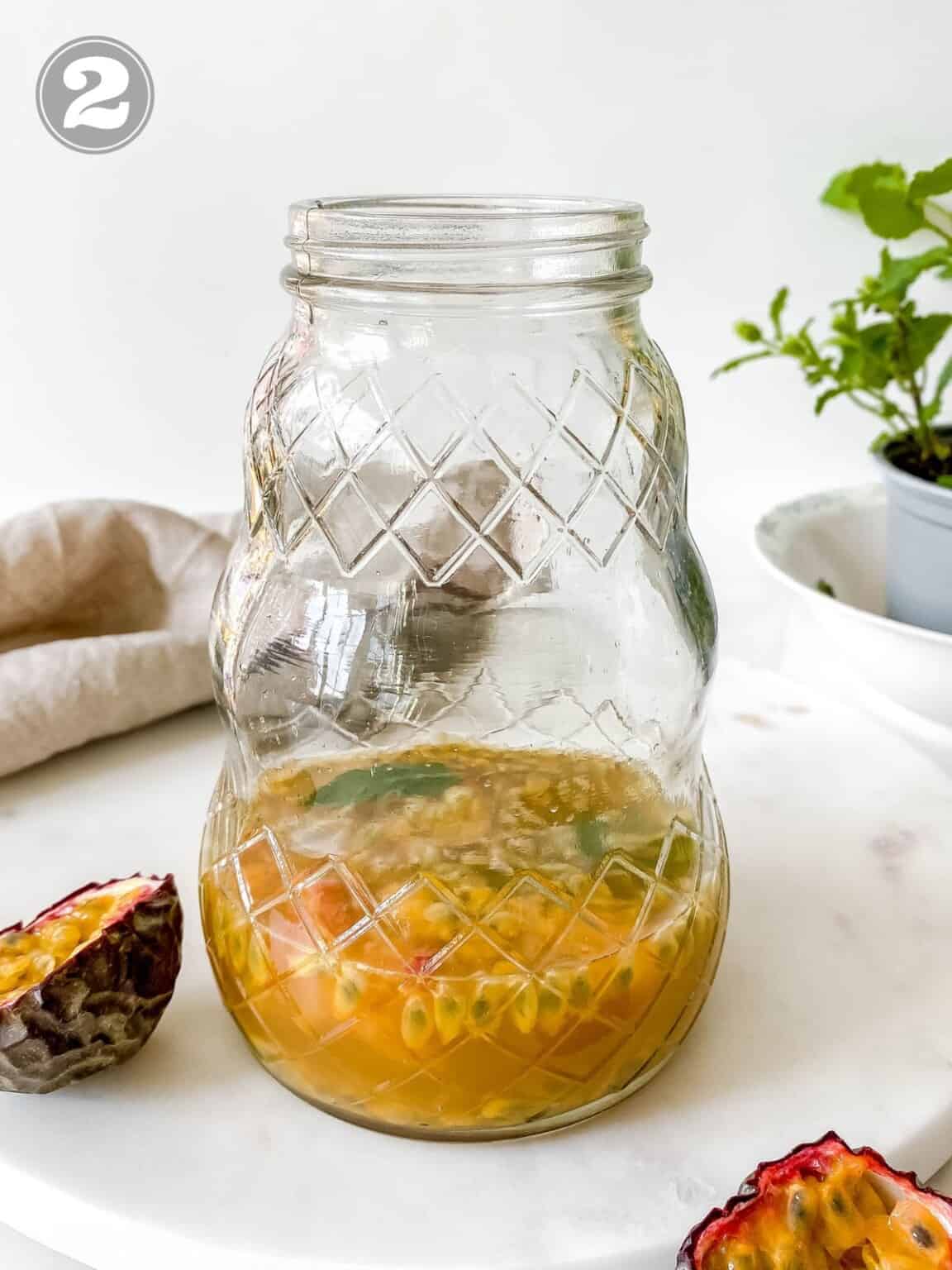 Passion Fruit Mocktail - Through The Fibro Fog