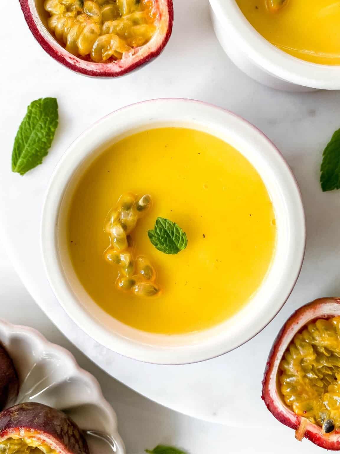 Passion Fruit Posset - Through The Fibro Fog