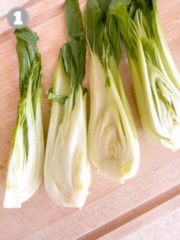 Steamed Pak Choi with Ginger Dressing - Through The Fibro Fog