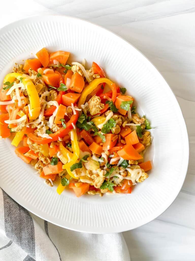 Easy Turkey Sweet Potato Hash - Through The Fibro Fog