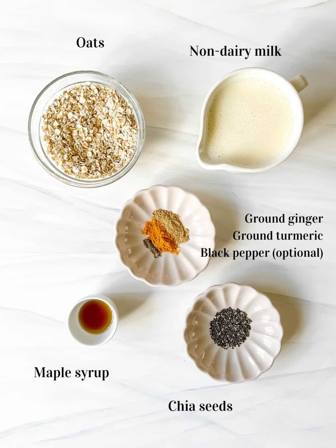 Turmeric Oatmeal - Through The Fibro Fog