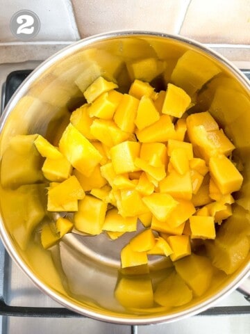 Easy Mango Compote - Through The Fibro Fog