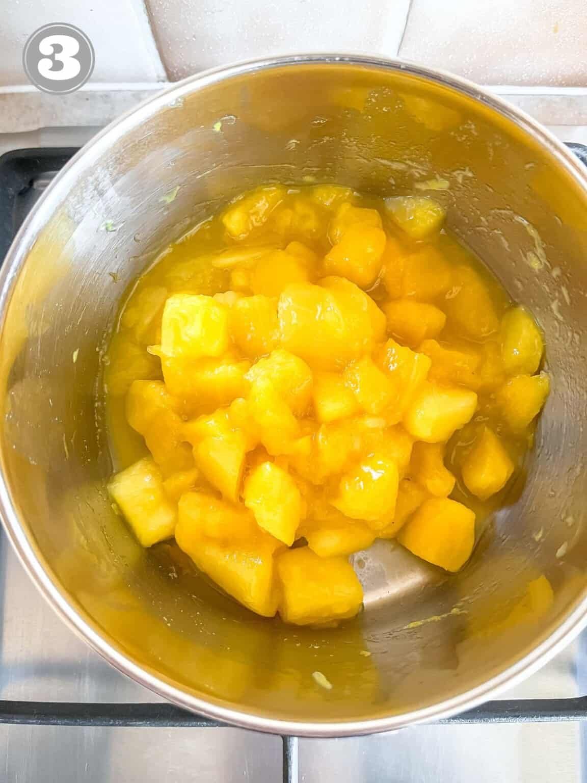 Easy Mango Compote - Through The Fibro Fog