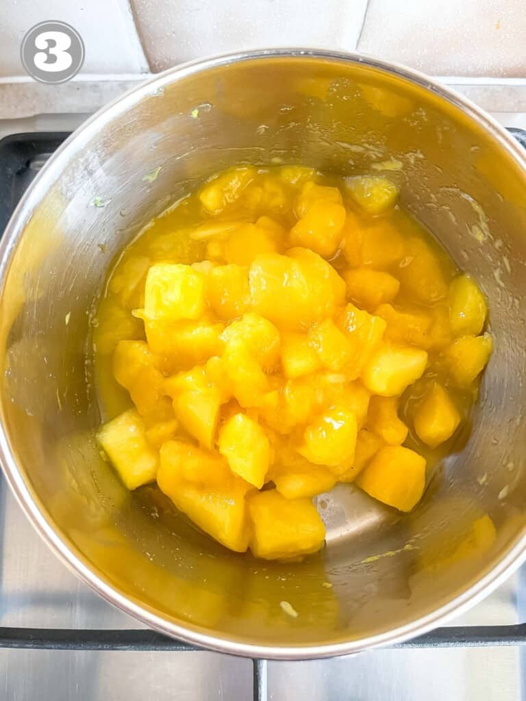 Easy Mango Compote - Through The Fibro Fog