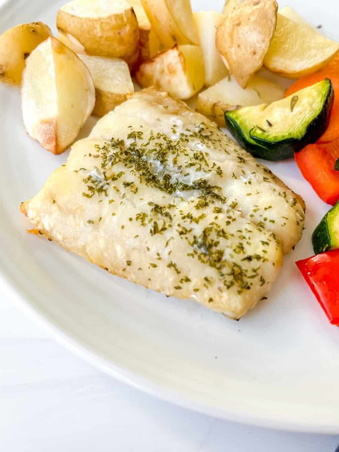Air Fryer Frozen Cod - Through The Fibro Fog