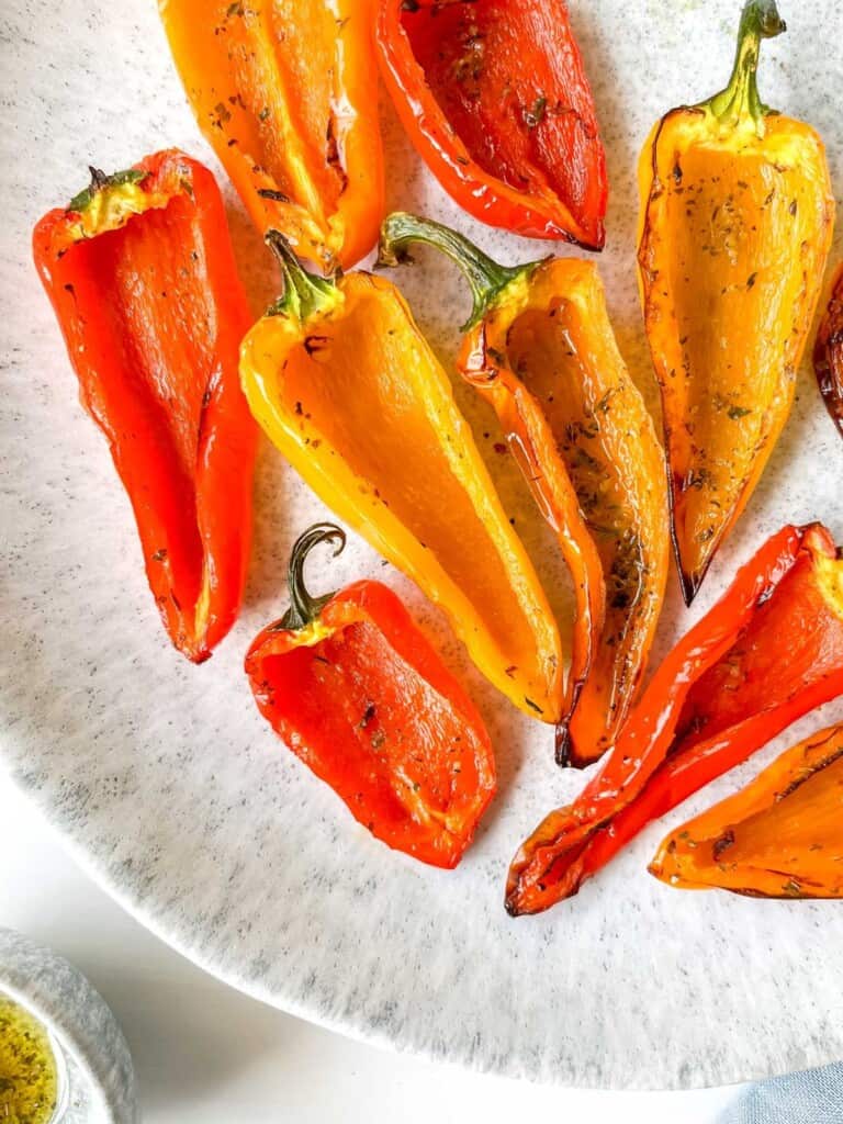 Air Fryer Mini Peppers - Through The Fibro Fog