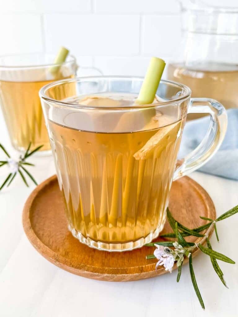 Lemongrass Ginger Tea - Through The Fibro Fog