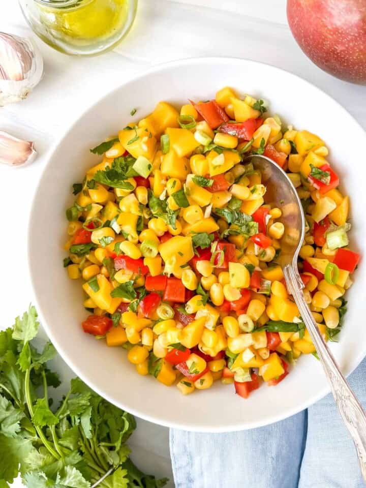 Mango Corn Salsa - Through The Fibro Fog