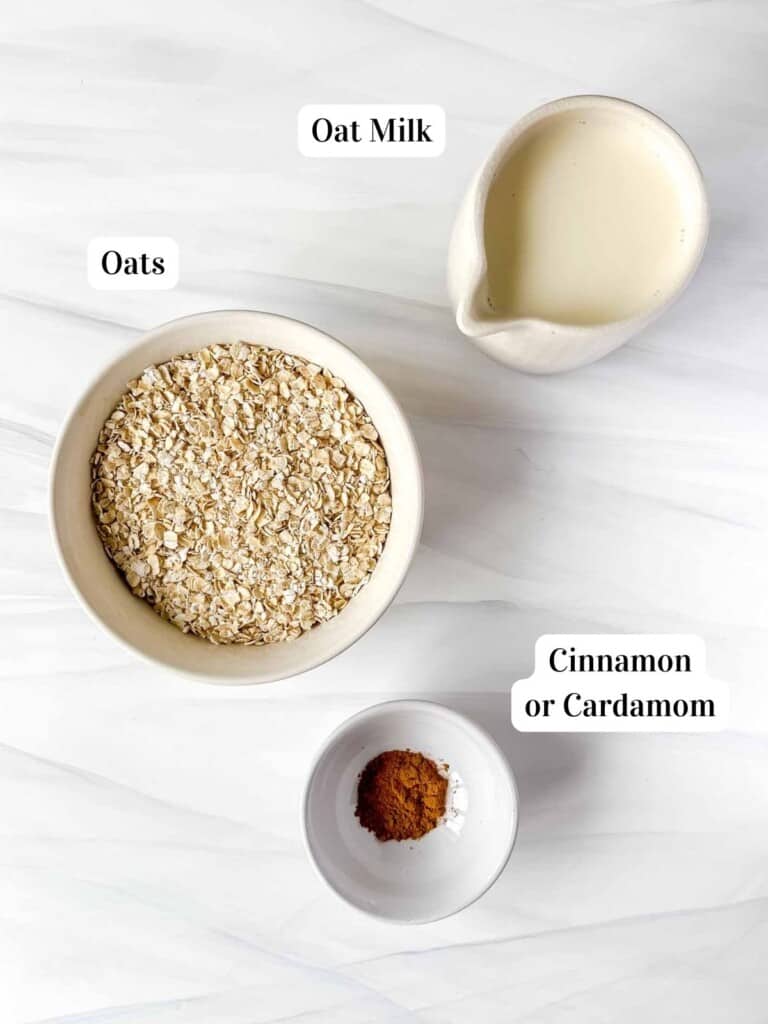 Oat Milk Porridge - Through The Fibro Fog
