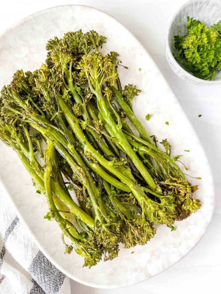 Roasted Tenderstem Broccoli - Through The Fibro Fog