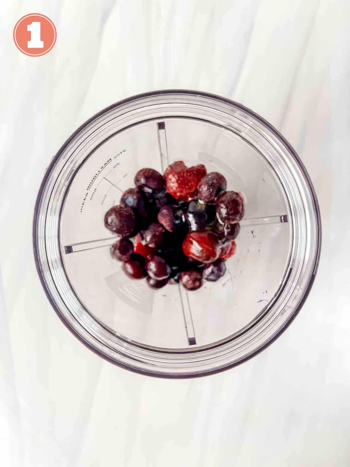 Frozen Berry Mocktail - Through The Fibro Fog