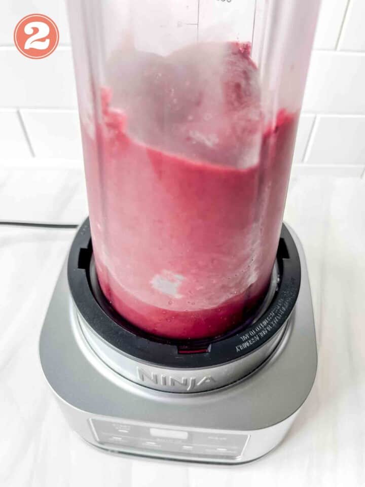 Frozen Berry Mocktail - Through The Fibro Fog