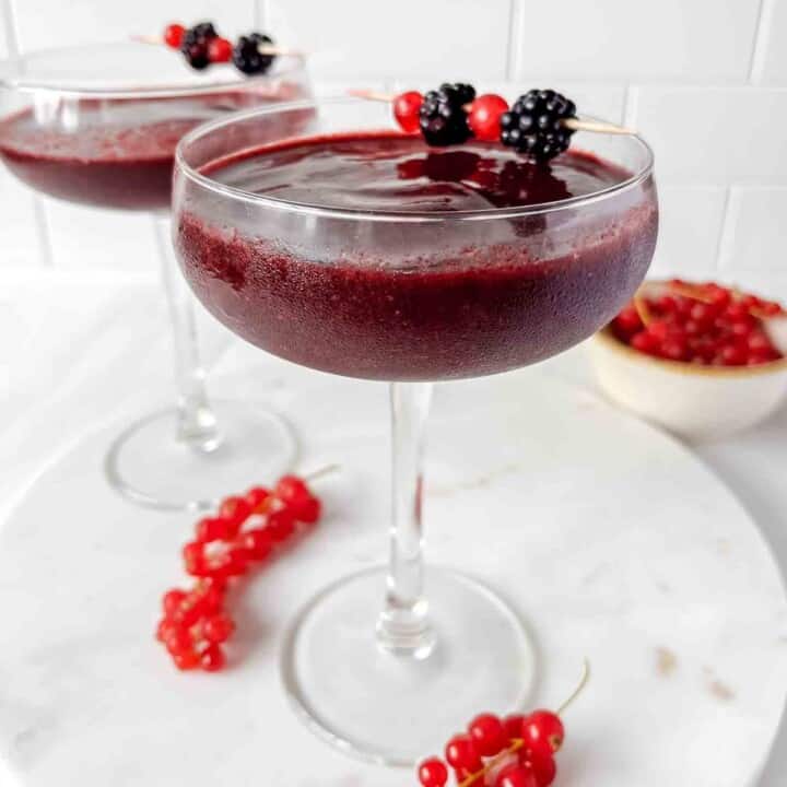 Frozen Berry Mocktail - Through The Fibro Fog