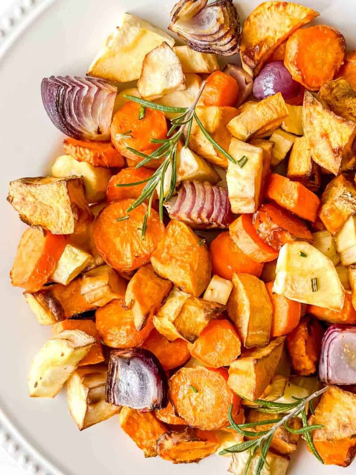 Air Fryer Root Vegetables Through The Fibro Fog