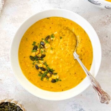 Corn Chowder without Cream (Dairy Free) - Through The Fibro Fog
