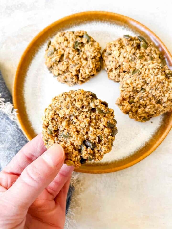 Oatmeal Chia Cookies - Through The Fibro Fog