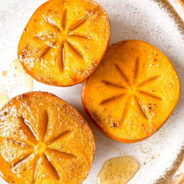 Baked Persimmons - Through The Fibro Fog