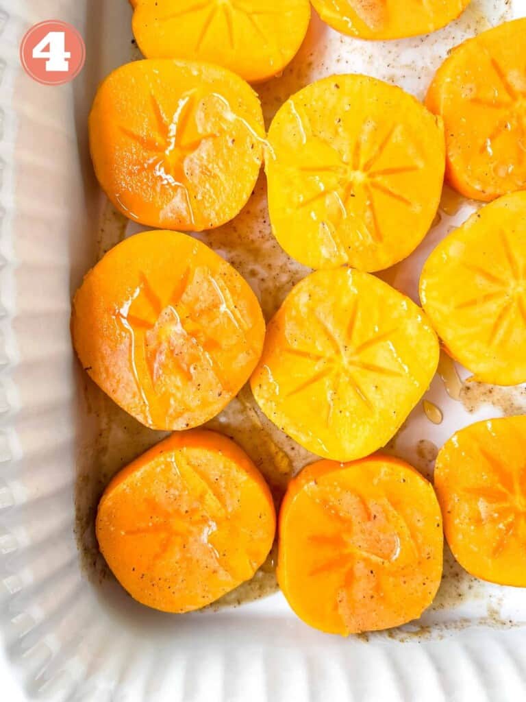 Baked Persimmons - Through The Fibro Fog