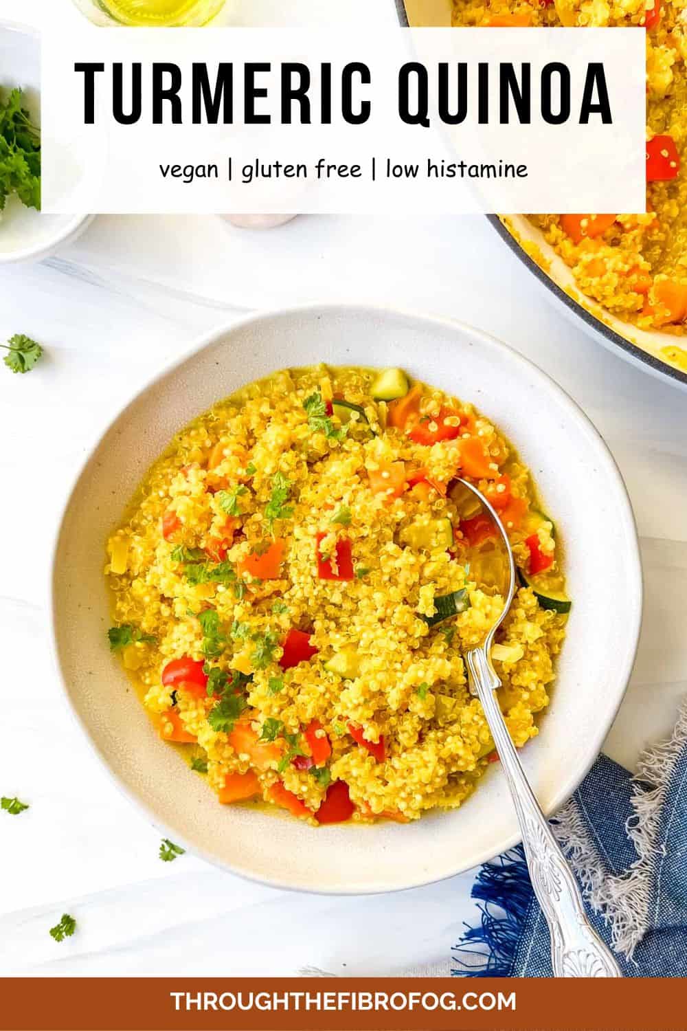 Turmeric Quinoa - Through The Fibro Fog