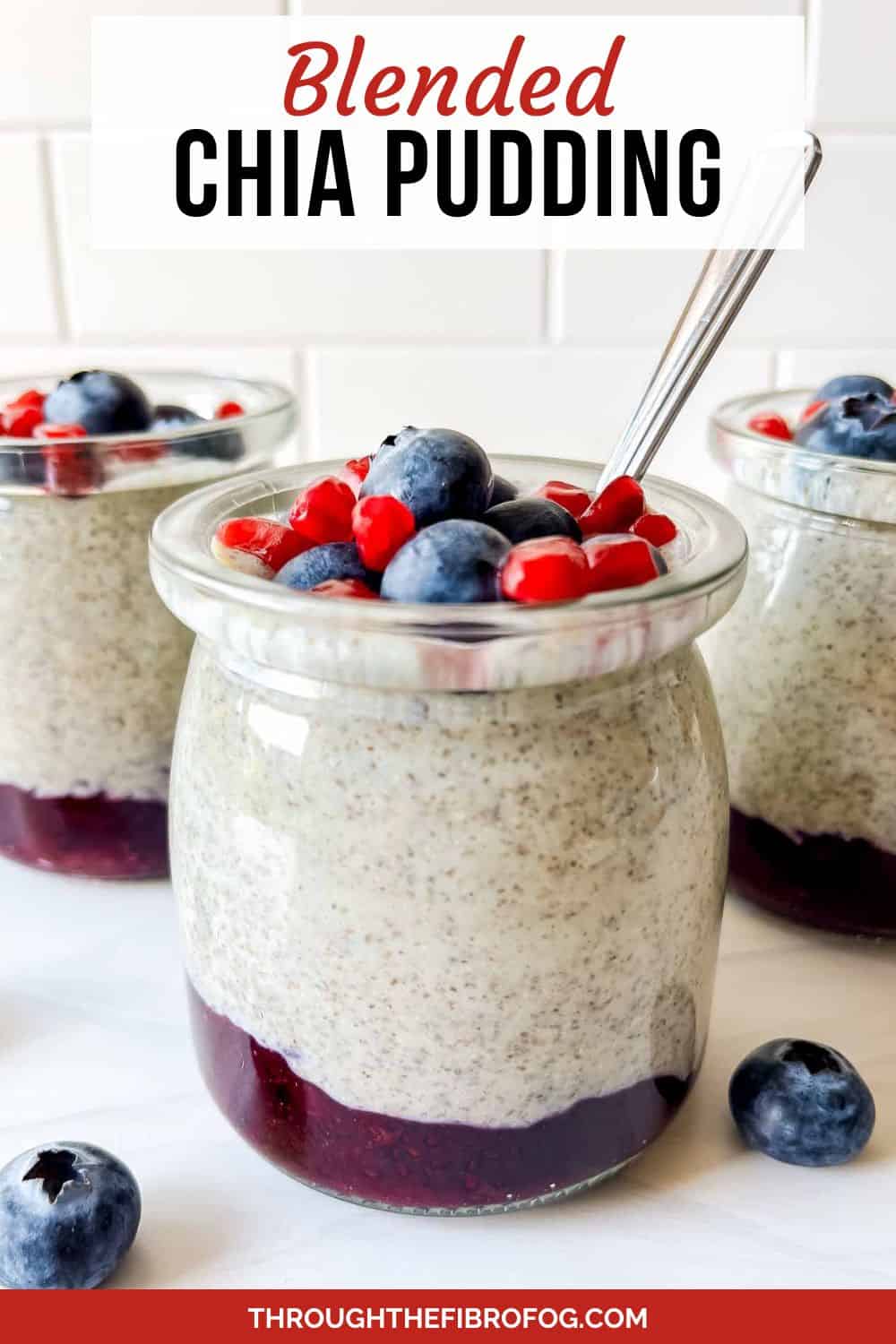 Blended Chia Pudding - Through The Fibro Fog