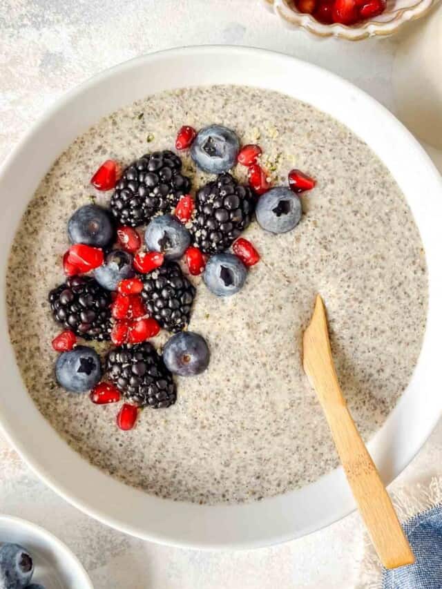 Oatmeal Chia Pudding - Through The Fibro Fog