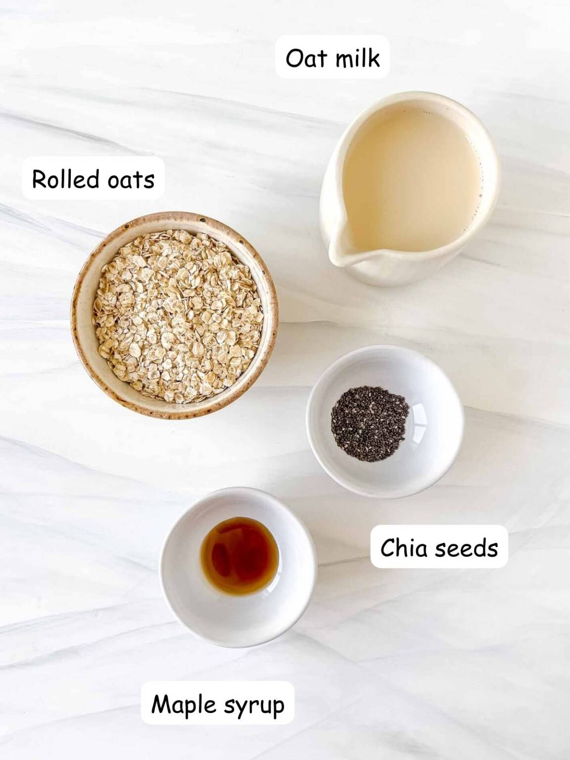 Overnight Oats with Oat Milk (without Yogurt) - Through The Fibro Fog