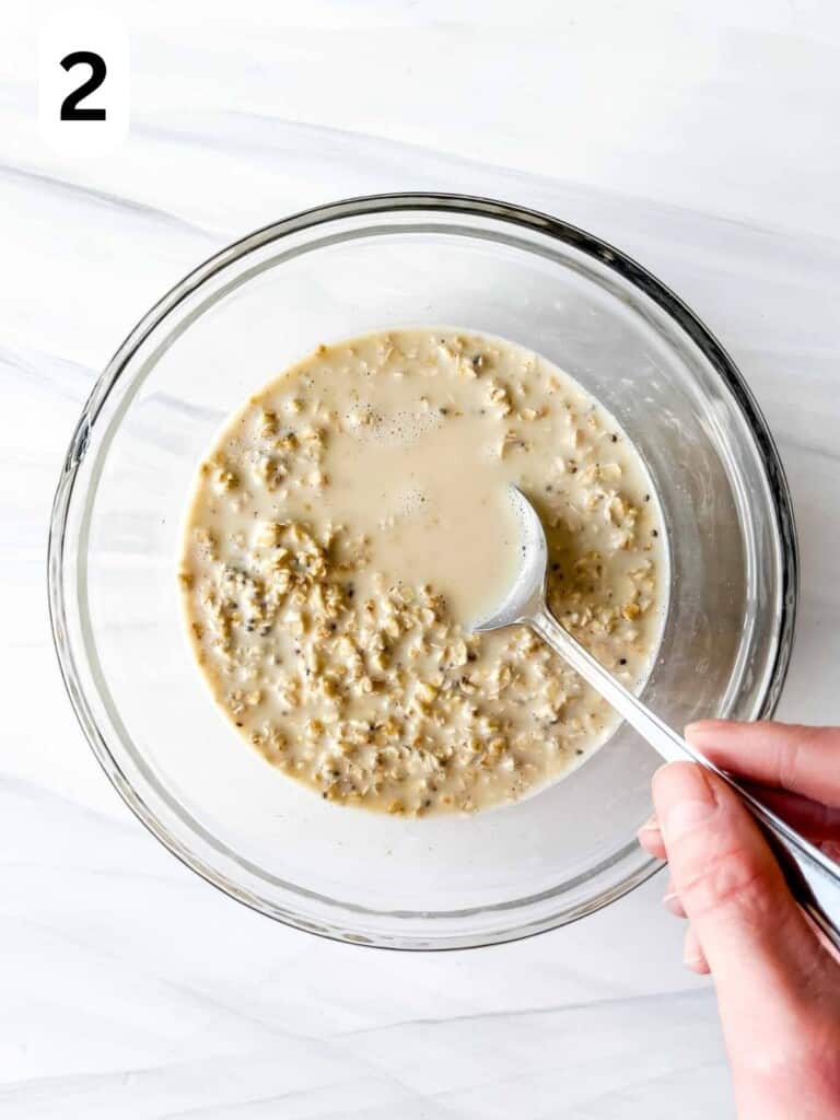 Overnight Oats with Oat Milk (without Yogurt) - Through The Fibro Fog