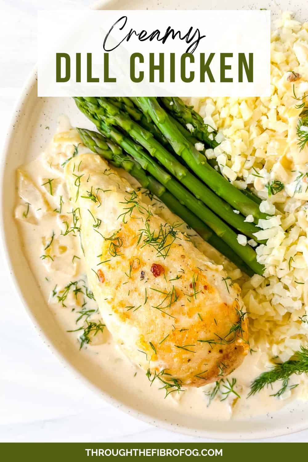Creamy Dill Chicken - Through The Fibro Fog