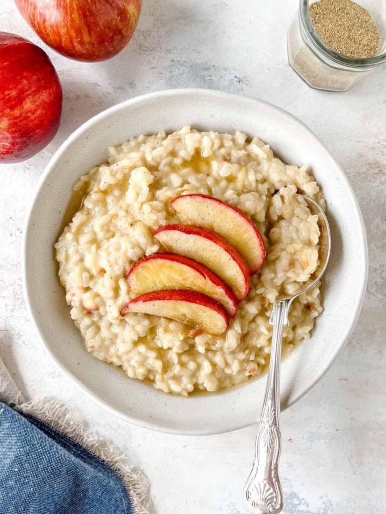 Apple Rice Pudding - Through The Fibro Fog