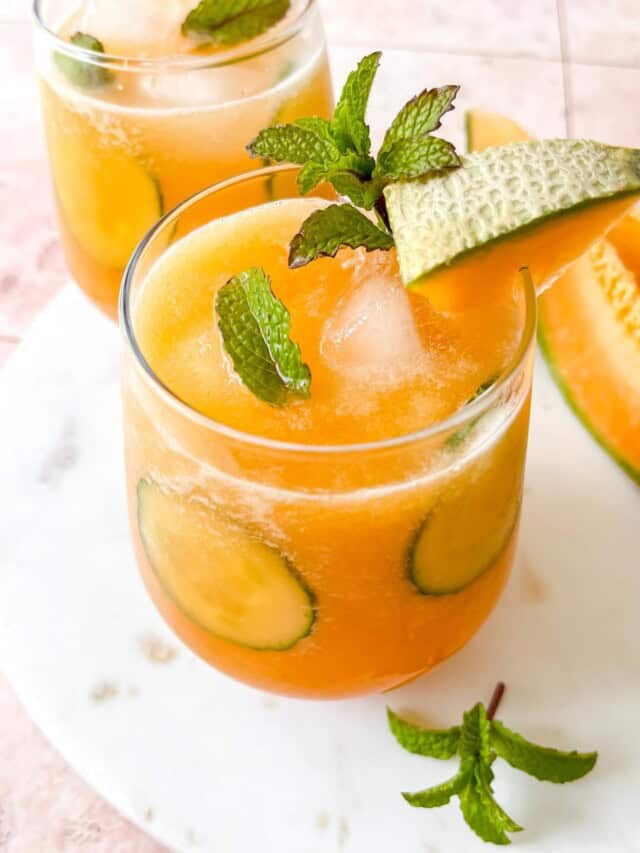 Cucumber Melon Agua Fresca - Through The Fibro Fog