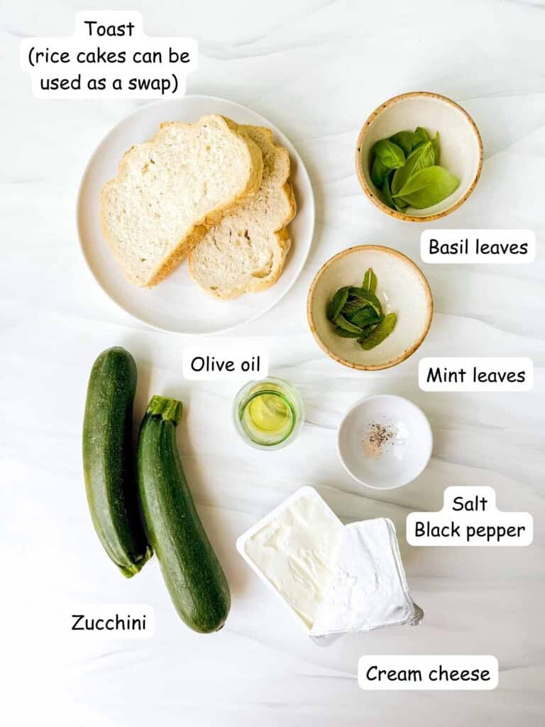 Zucchini Toast - Through The Fibro Fog