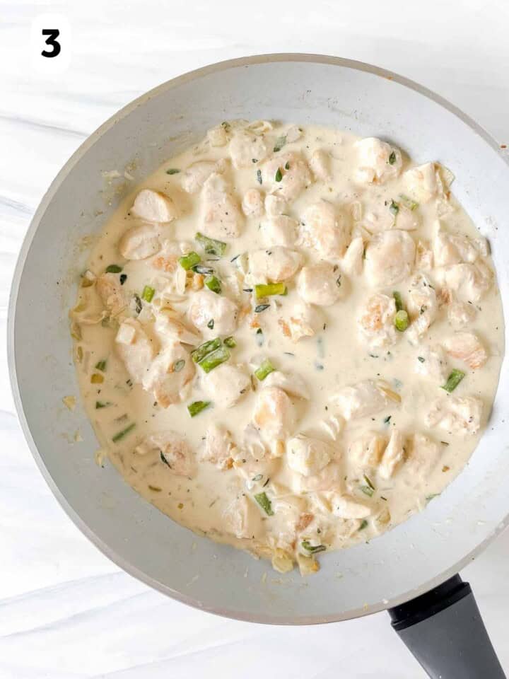 Chicken Mascarpone Pasta - Through The Fibro Fog